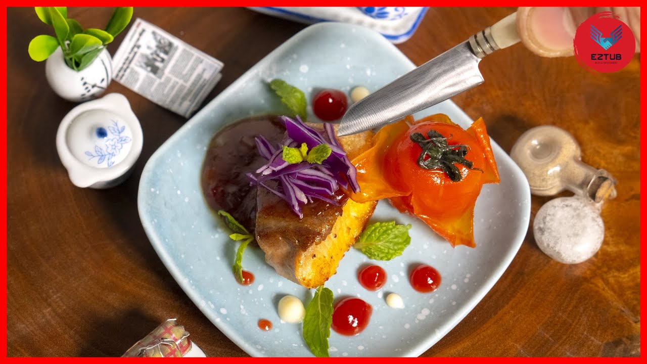 Salmon with tangy raspberry sauce recipe | How to make pan fried salmon ...