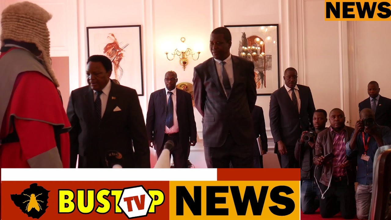 President Mnangangwa's new LIMO Zim1 and Vice President swearing ...