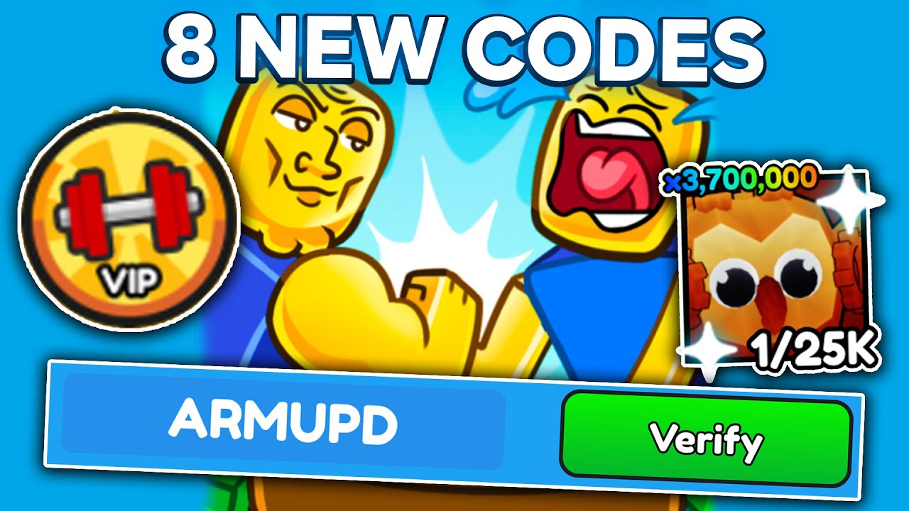 *NEW* WORKING ALL CODES FOR Arm Wrestle Simulator IN 2024 JANUARY ...