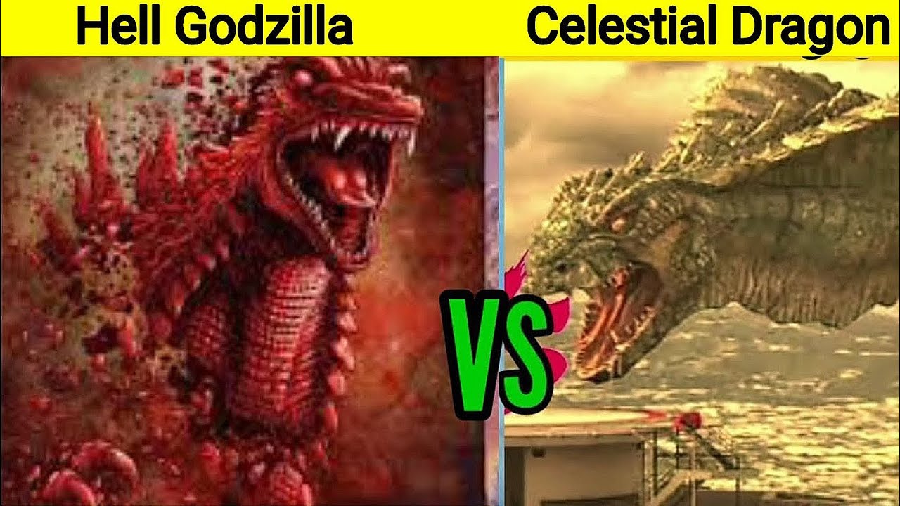 Hell Godzilla VS Celestial Dragon লড়াই হলে কে জিতবে ?Hello Godzilla VS Celestial Dragon ? নড়াই ...