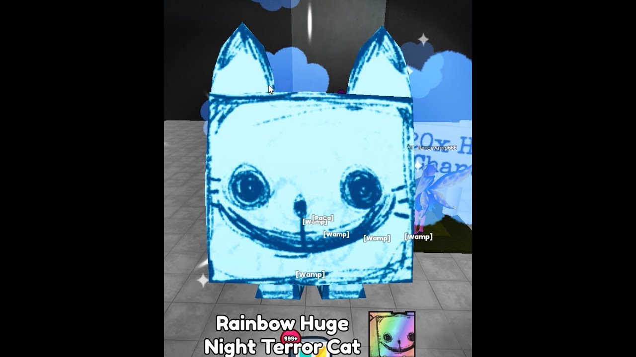 AMAZING!!!! I hatched a rainbow huge night terror cat at a 20x egg at ...