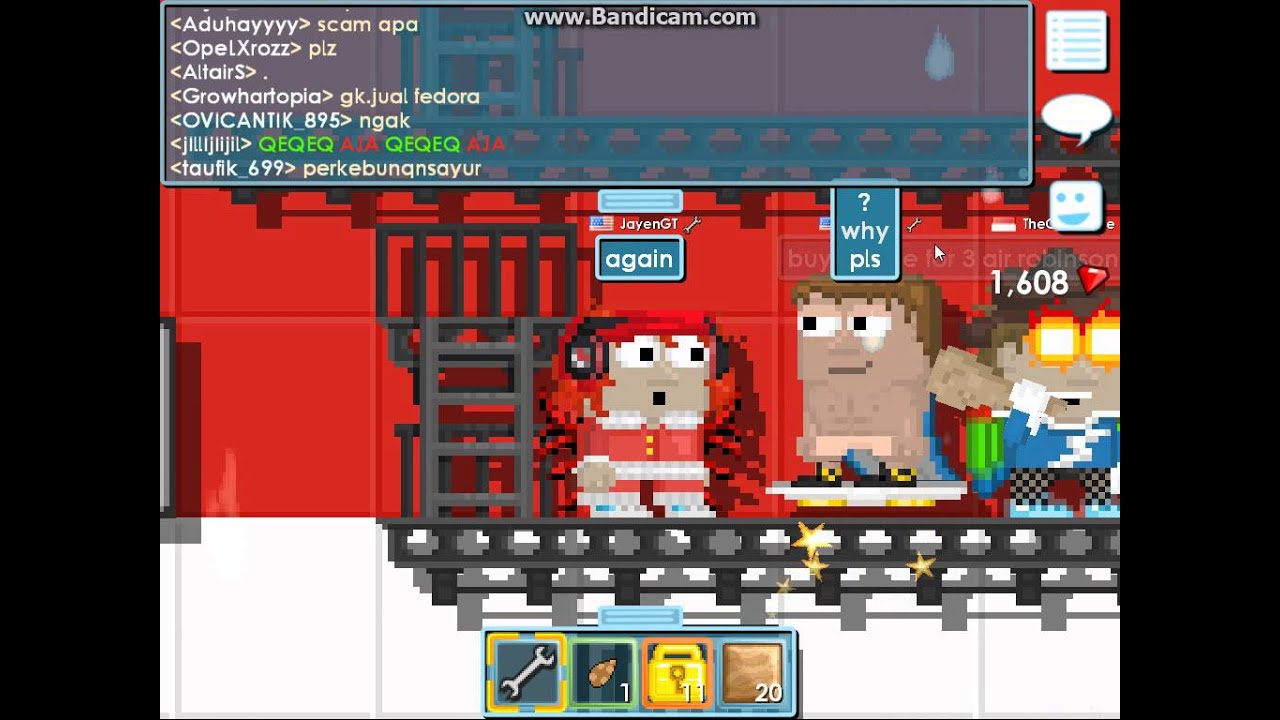 Growtopia - Scam Trade succeed - YouTube