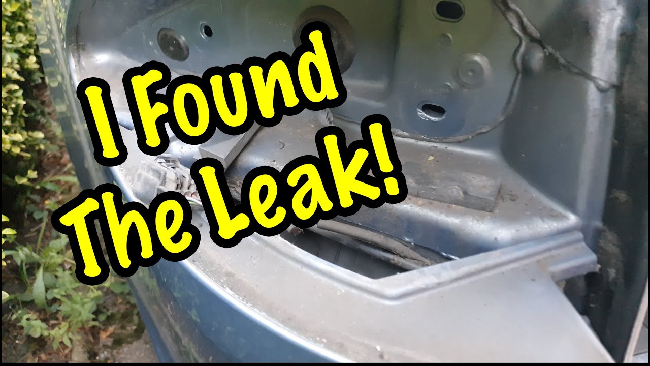 Rebuilding a Jaguar XF Sportbrake Part 6 - Fixing the Water Leak in the ...