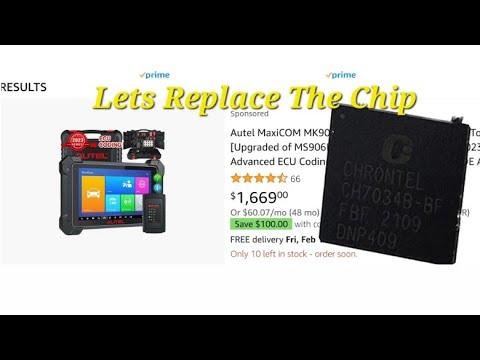 ic Chip Replacement on Autel Maxisys MS808/ MS908pro $1500 Device. repair the motherboard white ...