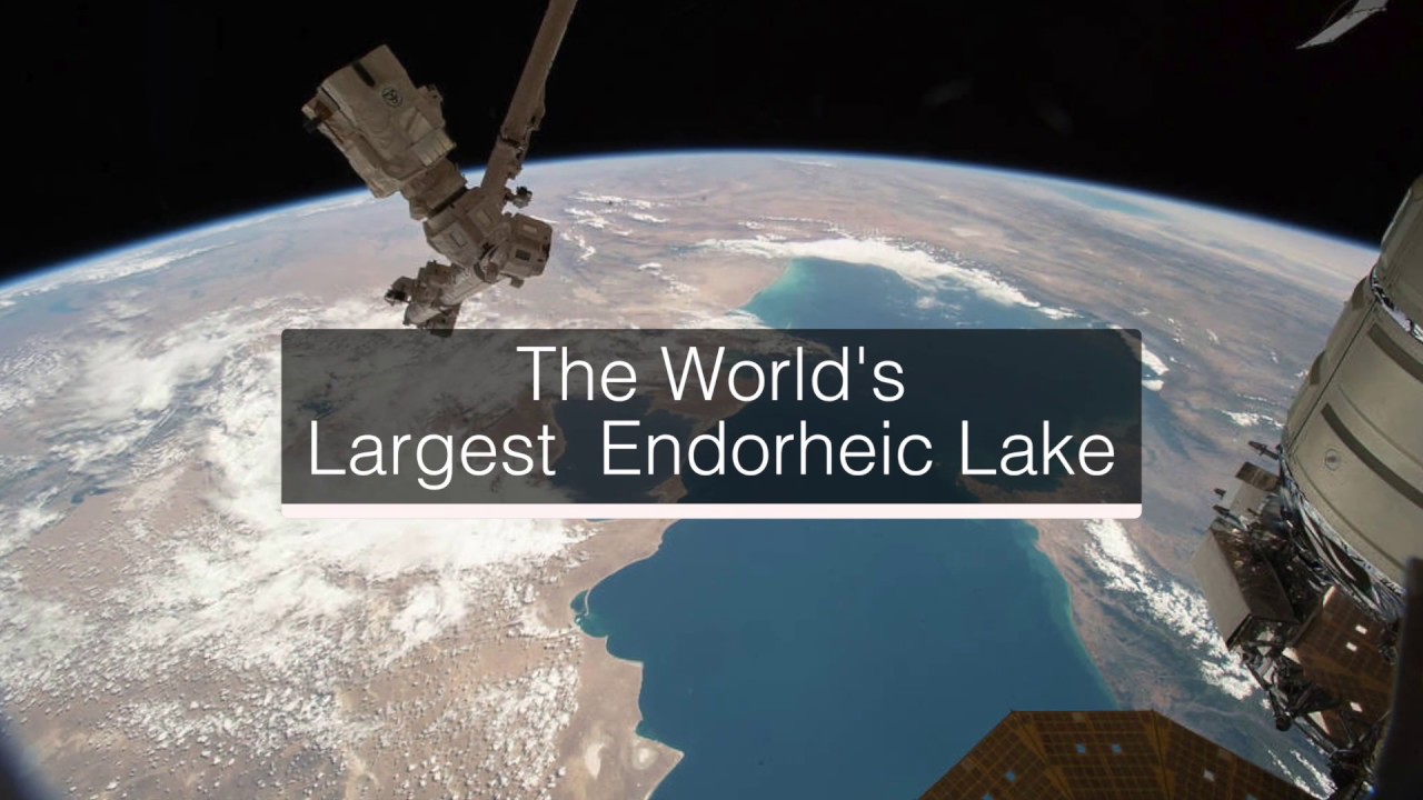 The World's Largest Endorheic Lake - YouTube