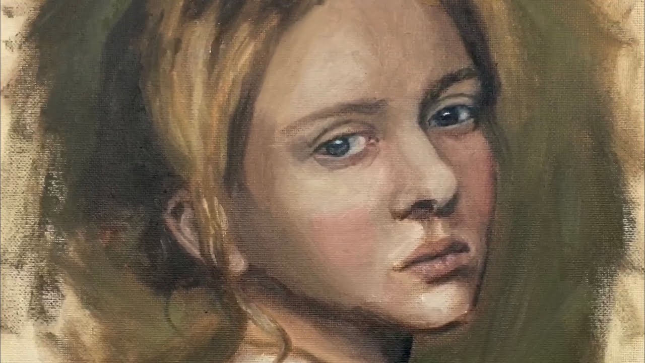 Alla-Prima Portrait Painting | Oil - YouTube