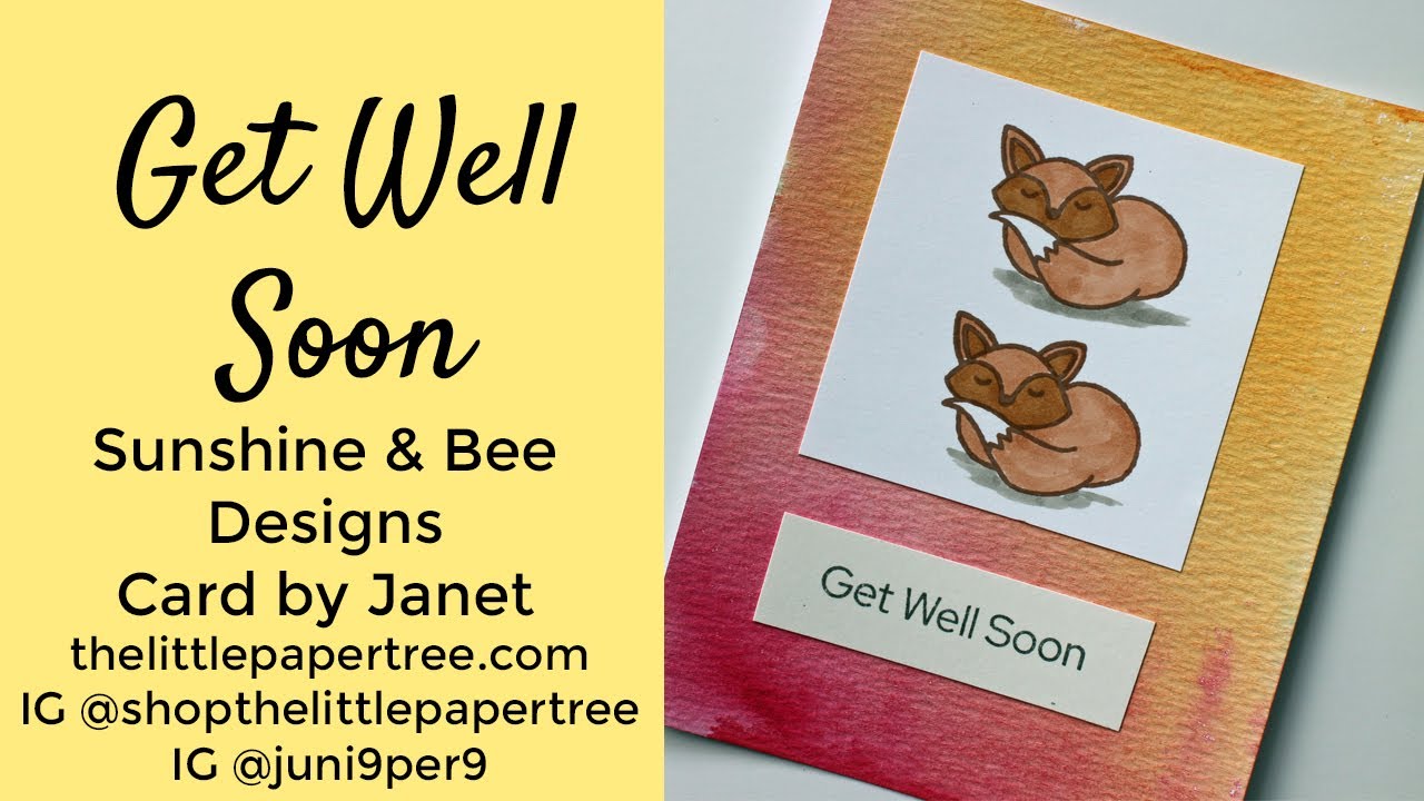Get Well Soon Woodland Fox - YouTube