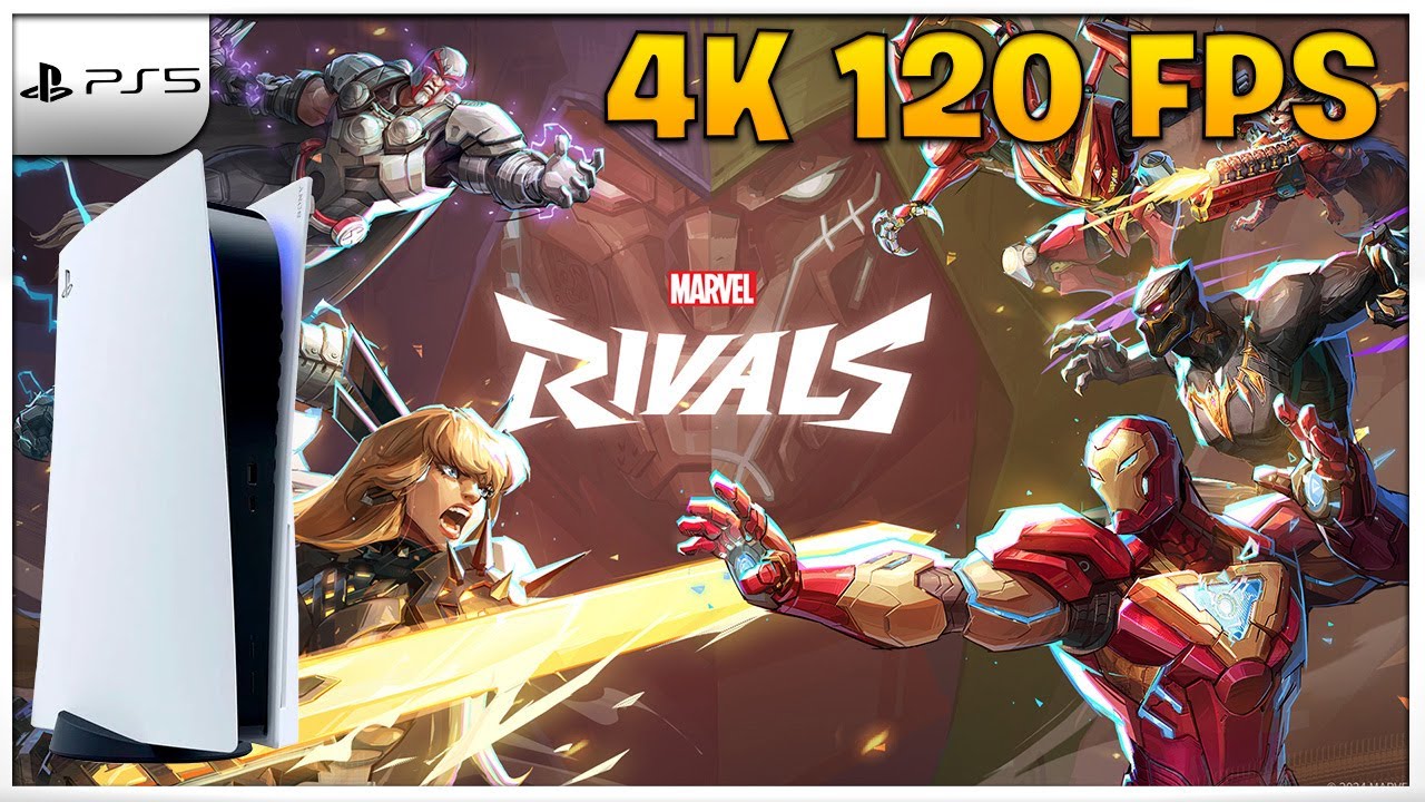 MARVEL RIVALS | TESTANDO NO PS5 [4K 120 FPS] - YouTube