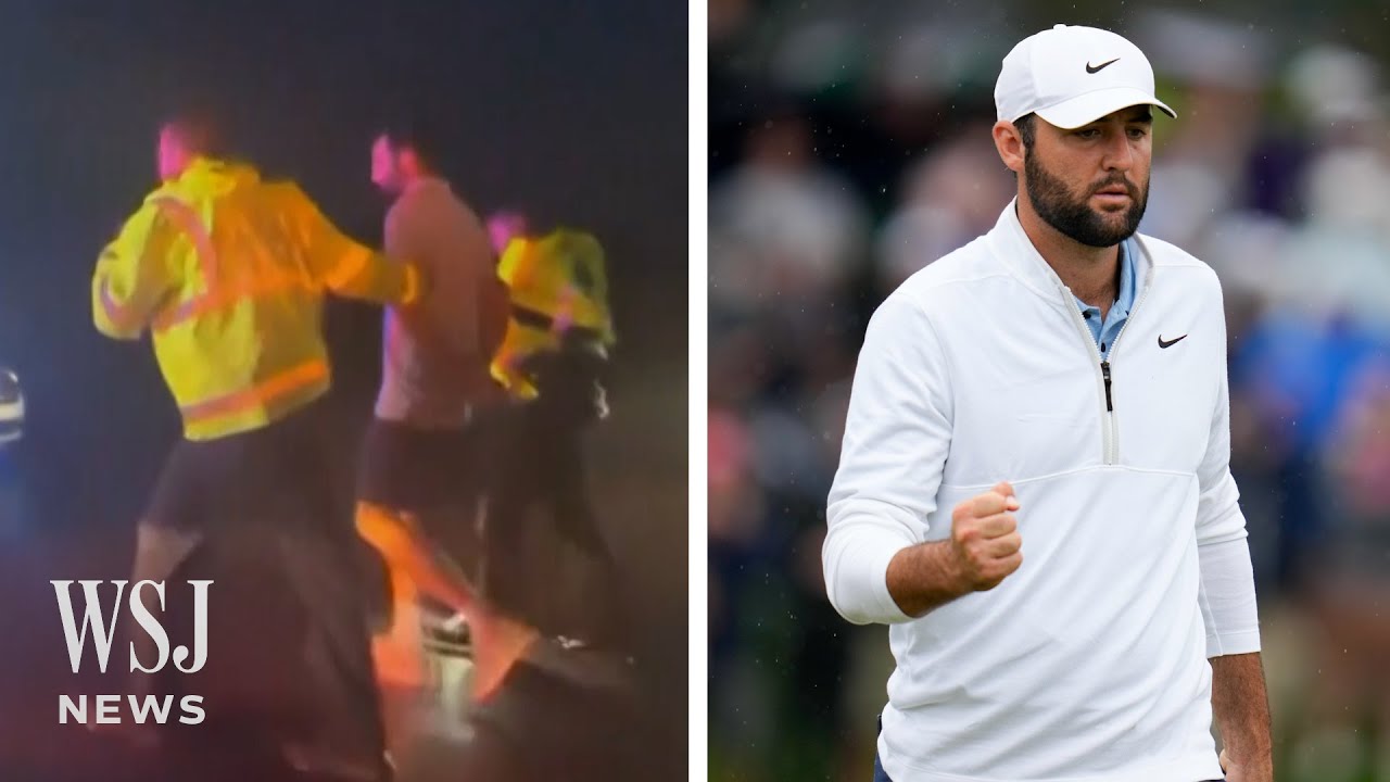 Watch: Scottie Scheffler Arrested, Charged Over Traffic Incident | WSJ ...