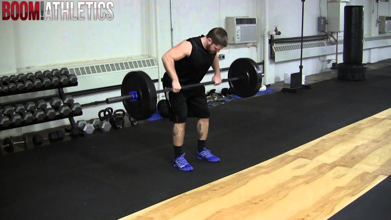 Boom! Athletics Exercise|BOBB Rows - YouTube