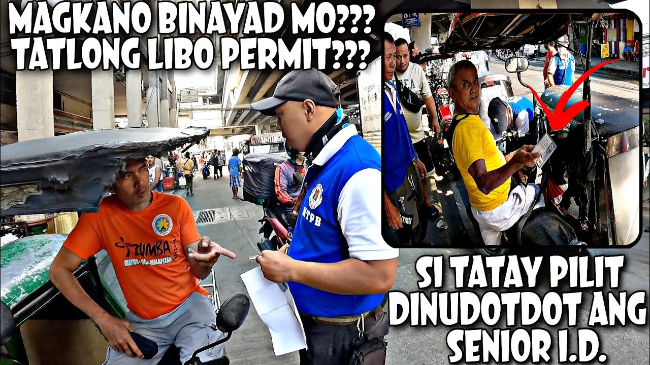 SI TATAY PILIT DINUDOTDOT ANG SENIOR I.D! MAGKANO BINAYAD MO? TATLONG ...