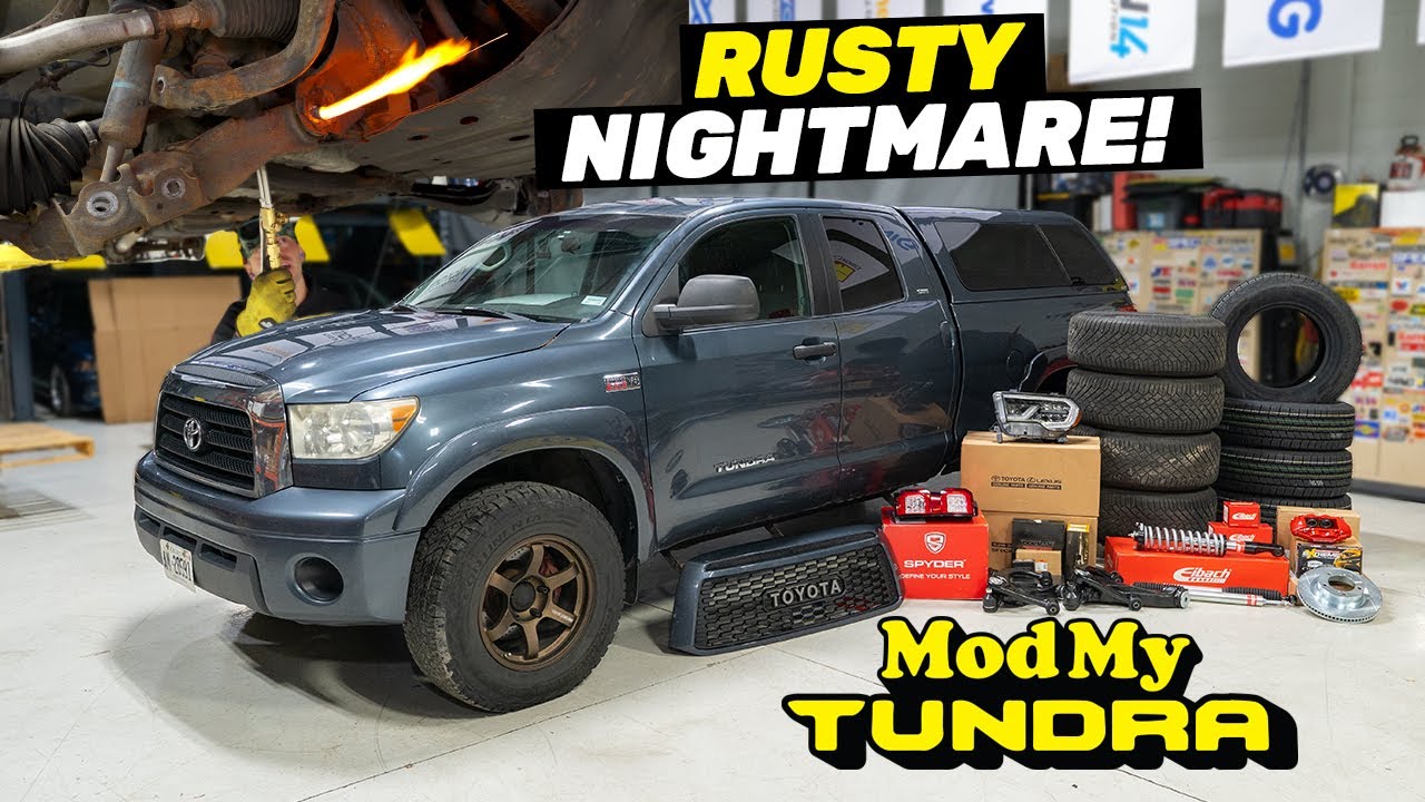 RUSTY HIGH MILEAGE TUNDRA BUILD - EP1 - YouTube