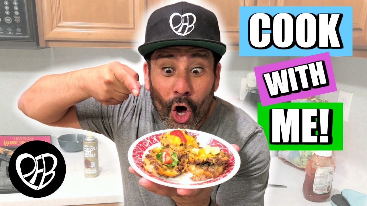 What's for dinner? tasty cheeseburger tater tot cups *cook with me ...