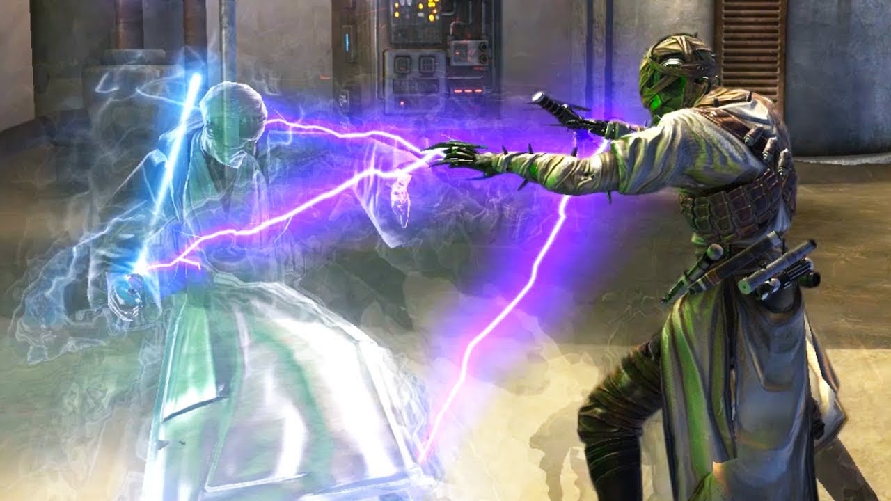 Obi-Wan Kenobi Force Ghost Fight Starkiller - Star Wars: The Force ...