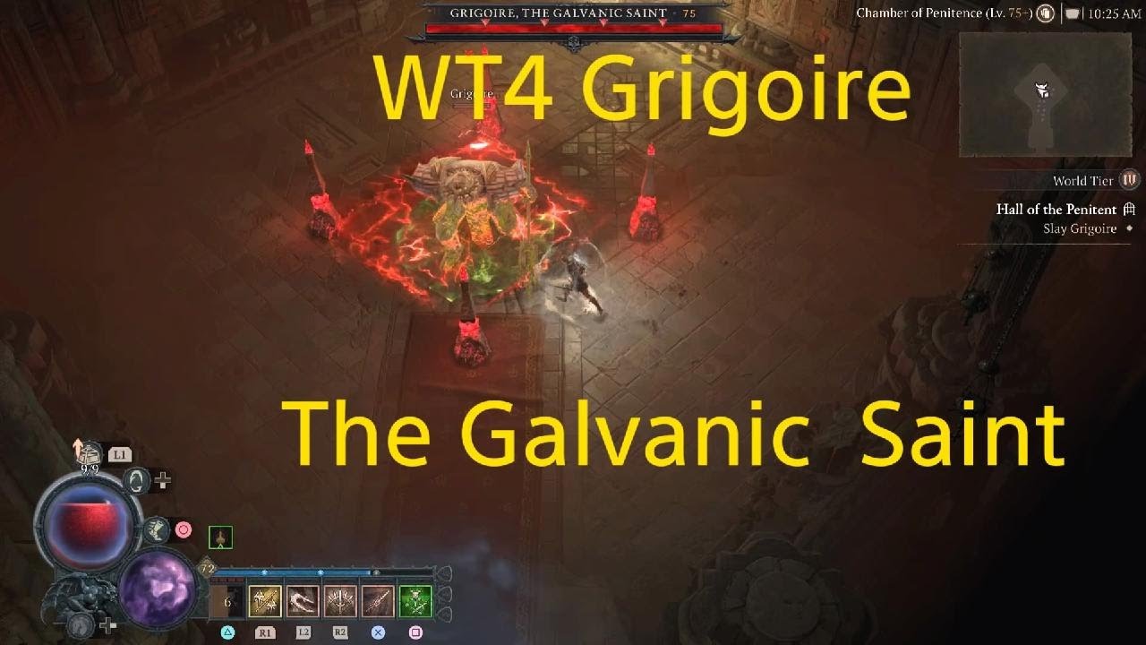 D4 Grigoire the Galvanic Saint kill - YouTube