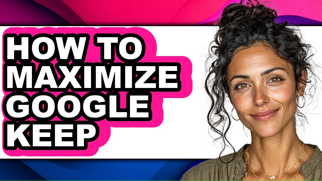 How to Maximize Google Keep (only Way) - YouTube