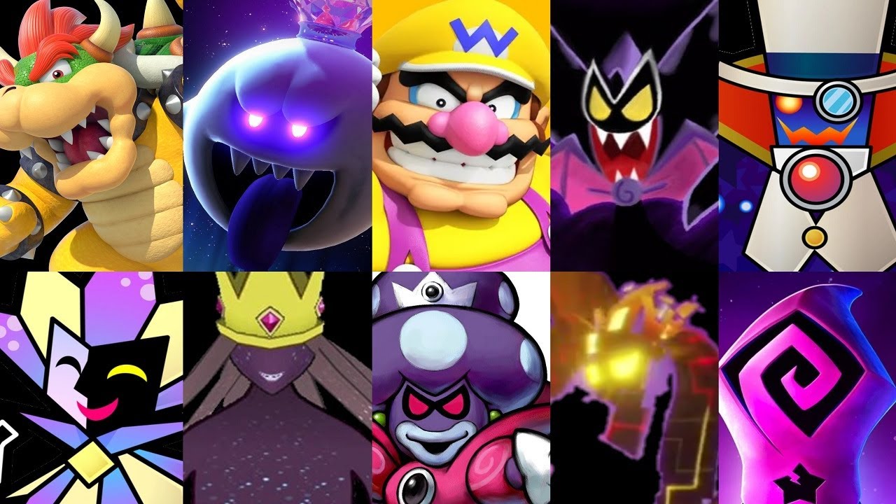 Defeats Of My Favorite Super Mario Broos Villains - YouTube