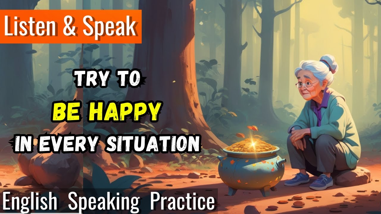 Be Happy in Every Situation | A Heartwarming Story | Learn English ...