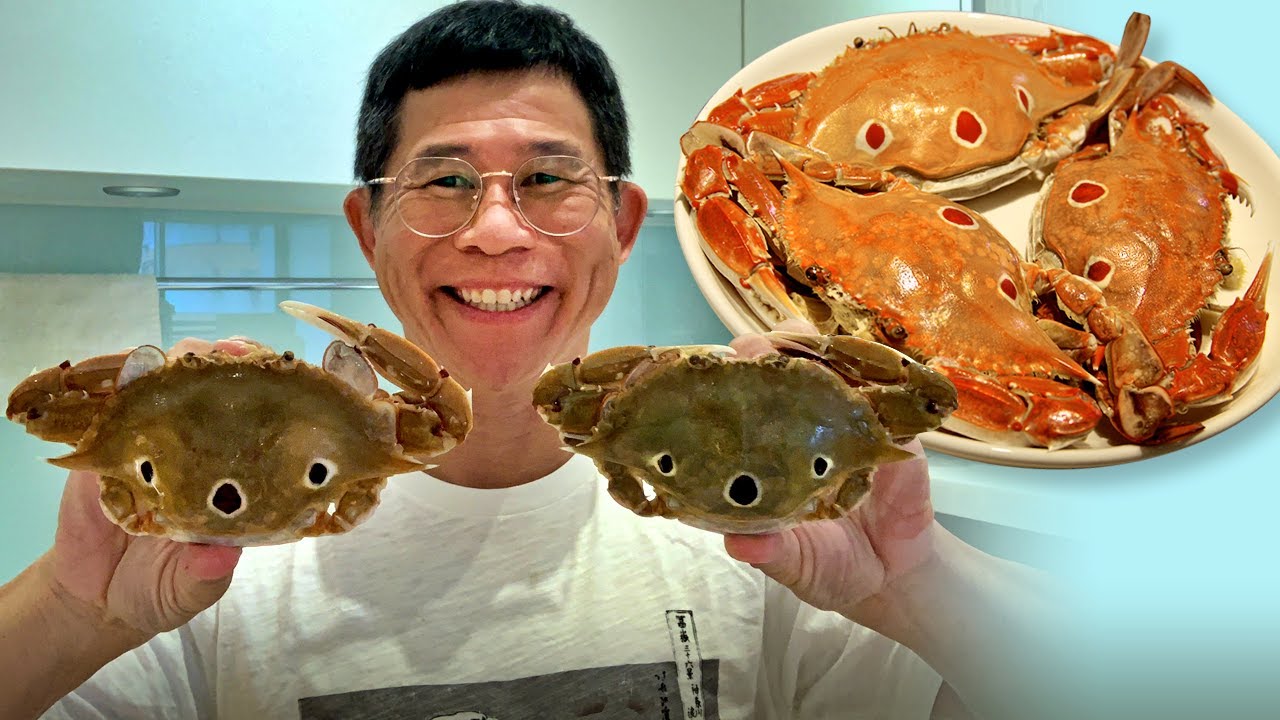 Curious About The Taste Of These Three Spot Crabs? - YouTube