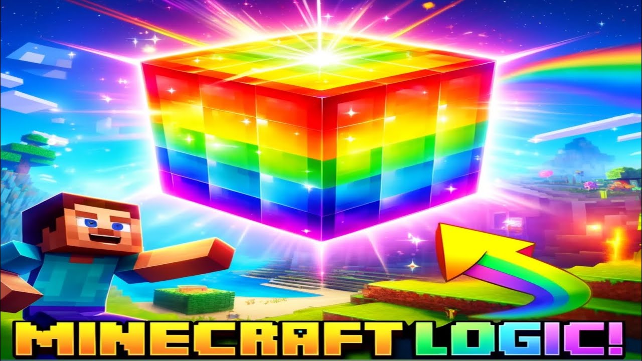 "Unleashing the Power of the Rainbow Block! Minecraft Logic You Won't ...