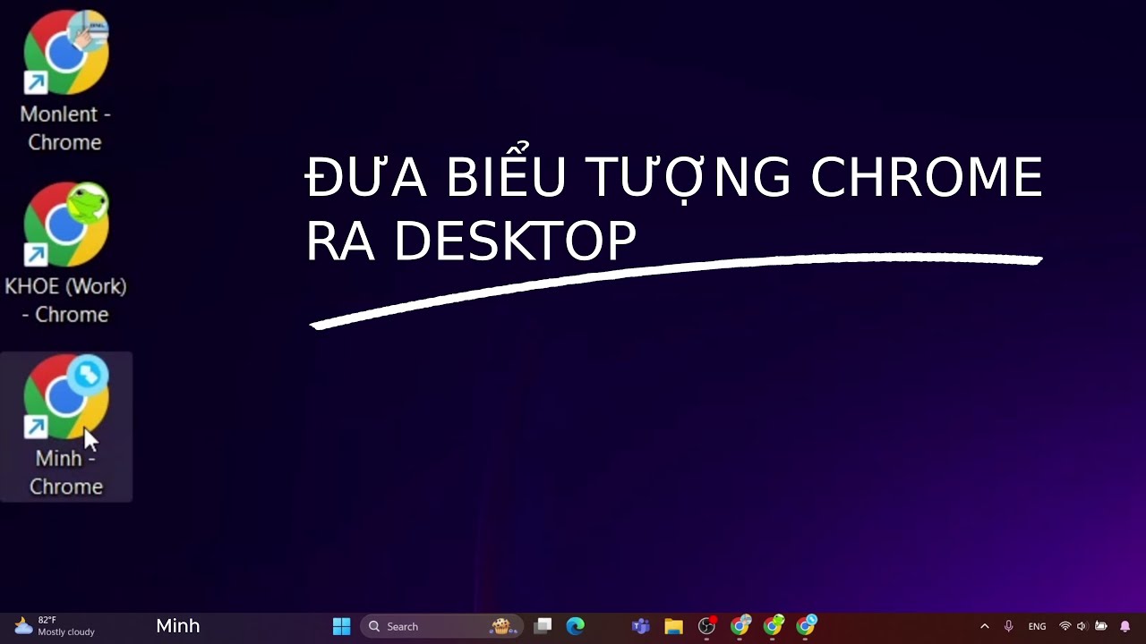 Cách Đưa Biểu Tượng Chrome Ra Ngoài Màn Hình Desktop Theo Từng Profile ...