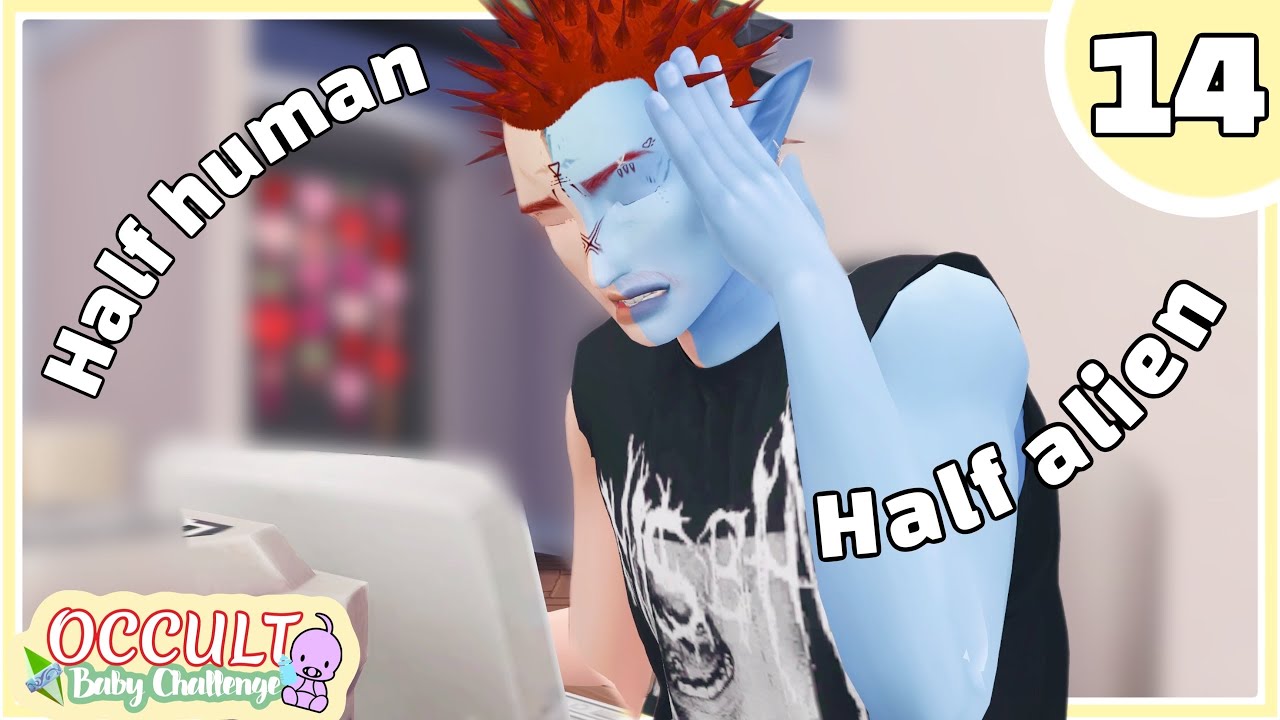 Can He REALLY Become an Alien? 🤔 || The Sims 4 Occult Baby Challenge ...