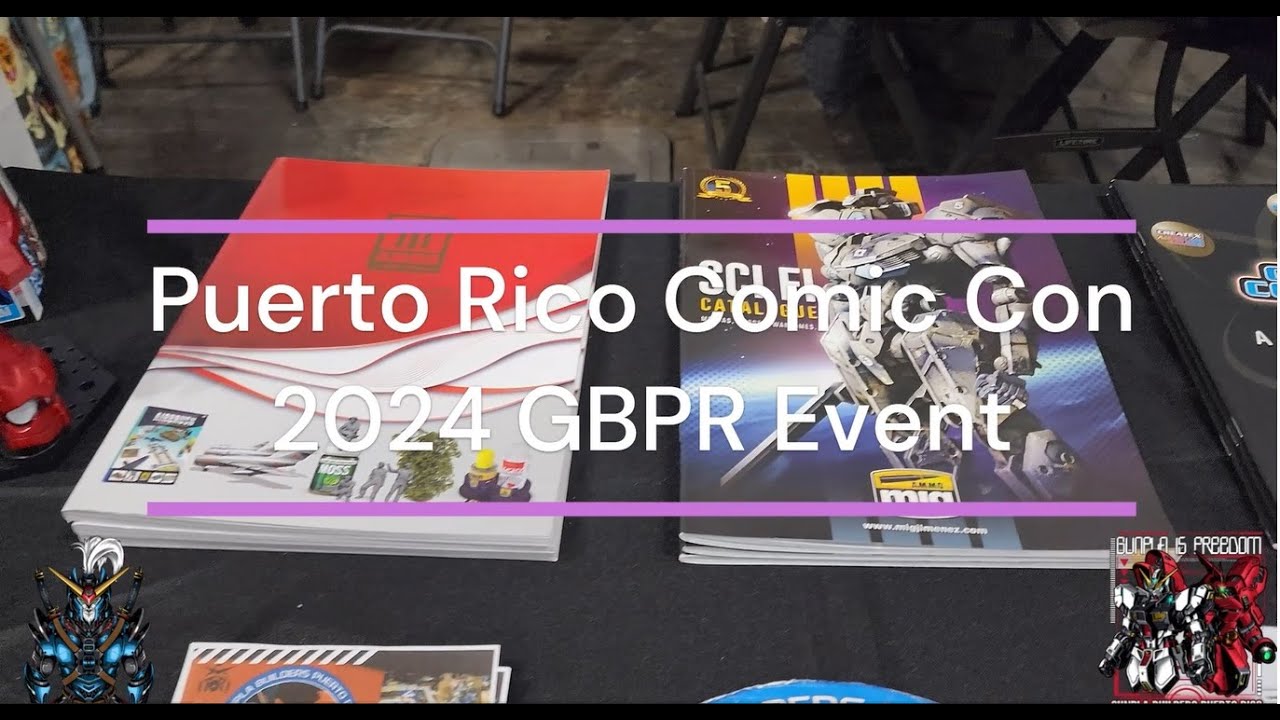 Gunpla Builders Puerto Rico @ Puerto Rico Comic Con 2024 Vol 3 Build ...