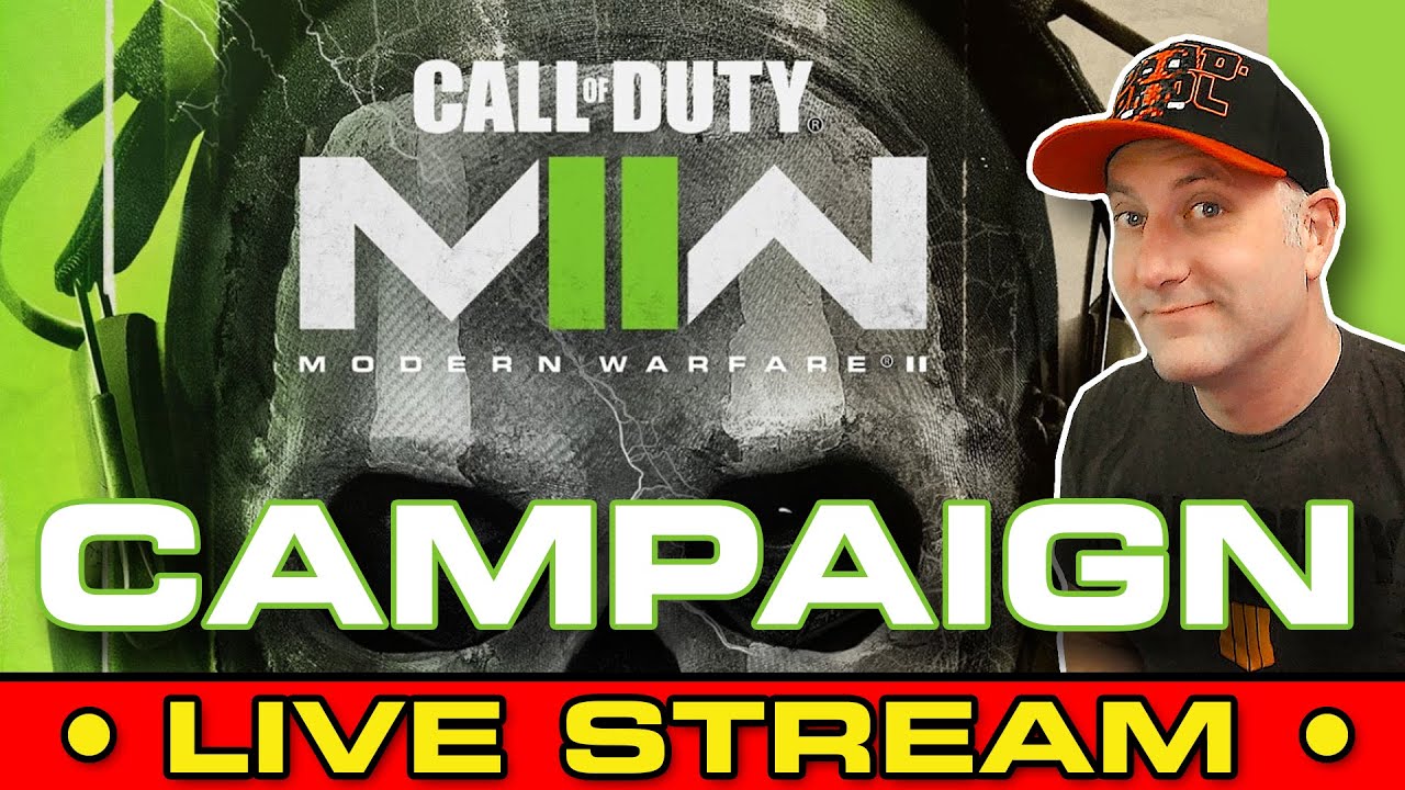 LIVE - Modern Warfare 2 MW2 Campaign Part 1! Call of Duty Modern ...
