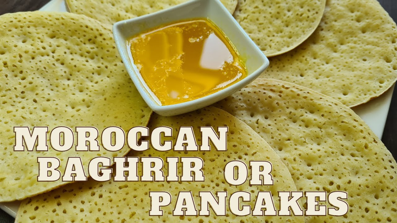 THE FAMOUS MOROCCAN BAGHRIR RECIPE | MOROCCAN SEMOLINA PANCAKES | Mia ...