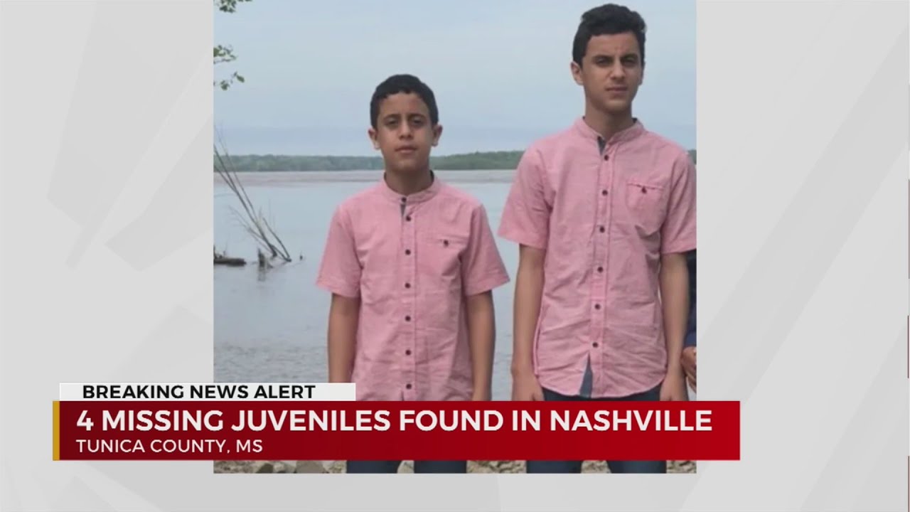 4 missing juveniles found in Nashville - YouTube
