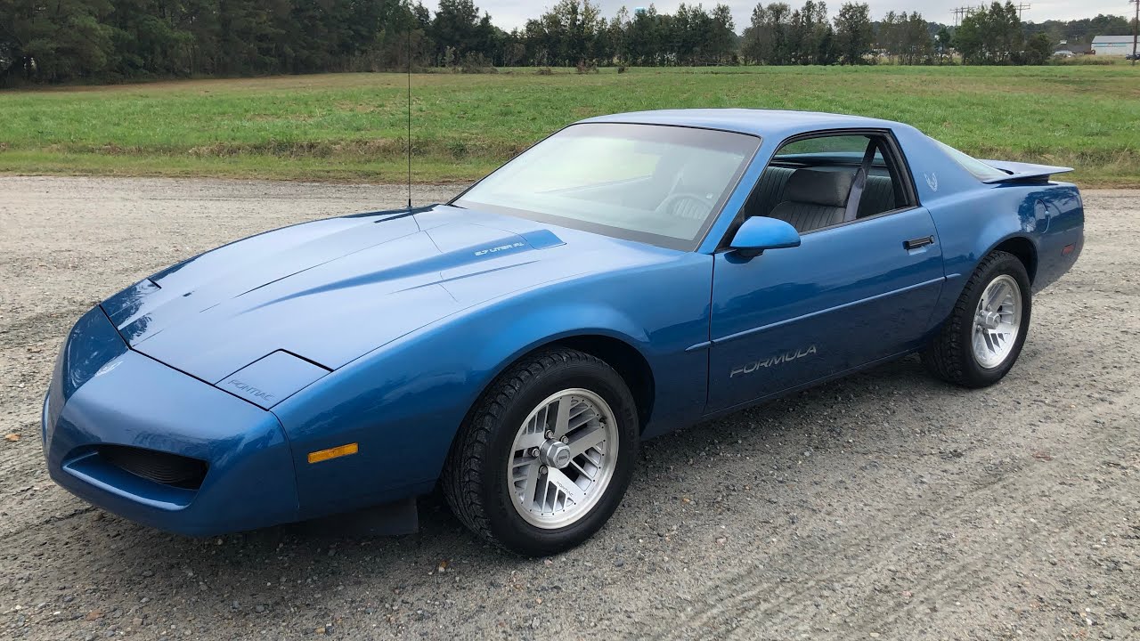 1992 Pontiac Formula Firebird - YouTube