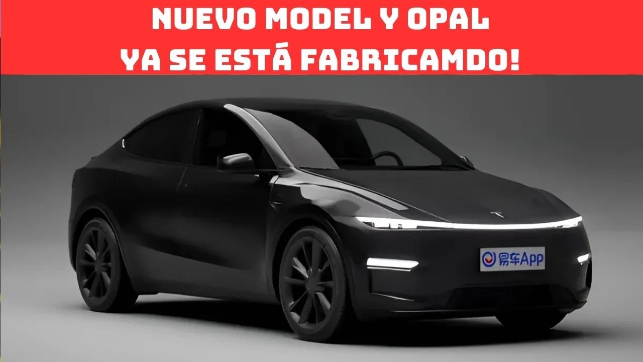 NUEVO TESLA MODEL Y OPAL YA SE ESTÁ FABRICANDO! - YouTube