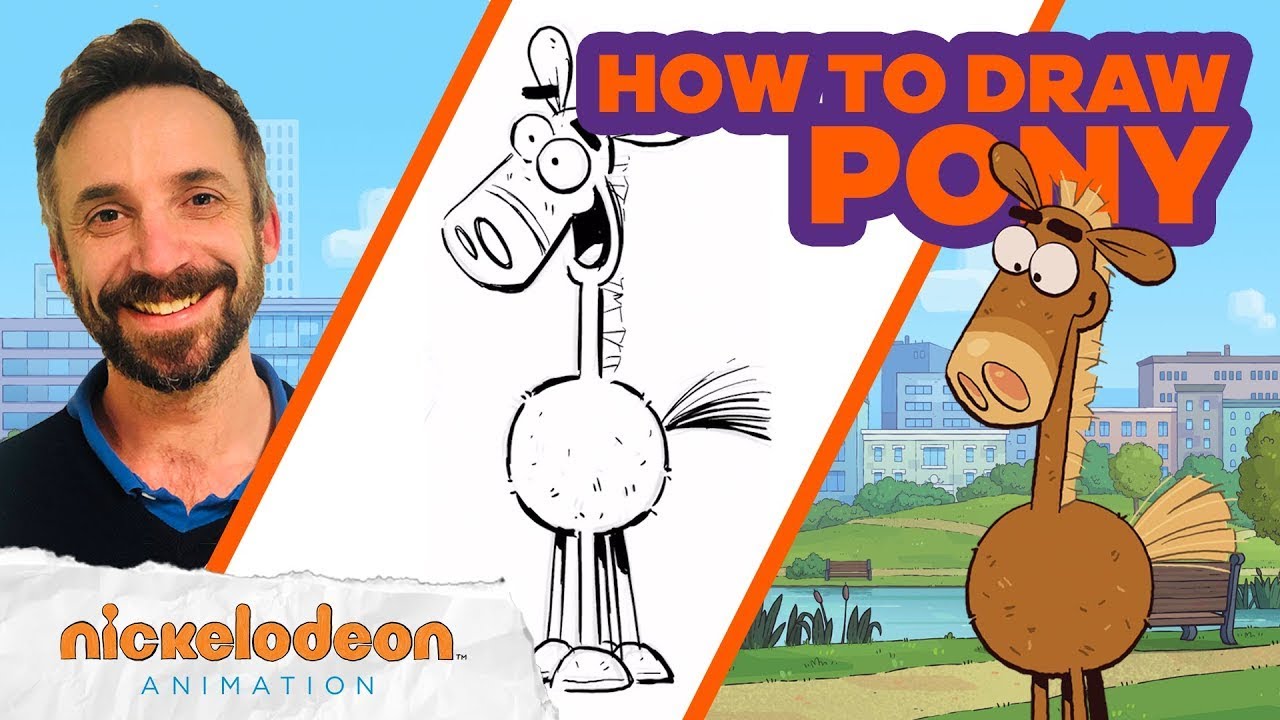 How to Draw Pony from It’s Pony ️ 🎨 Draw Along w/Ant Blades - YouTube