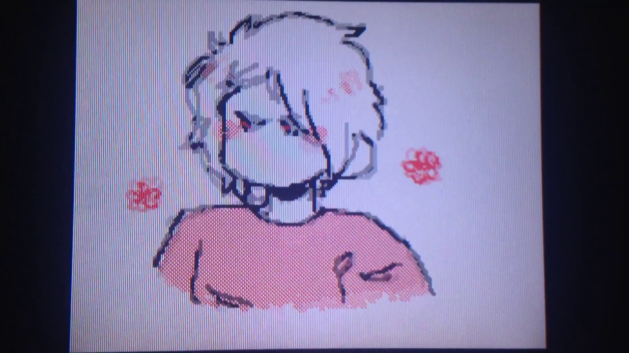 first flipnote animation woah - YouTube