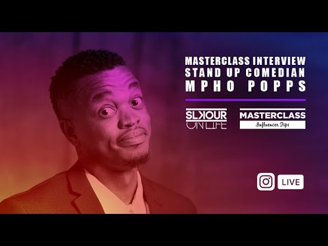 Mpho Popps Talks Staying Funny During Covid-19 On The Masterclass - YouTube