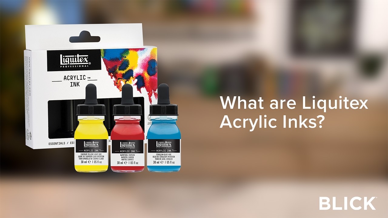Liquitex Acrylic Inks Explained | Techniques, Mediums & Color Options ...