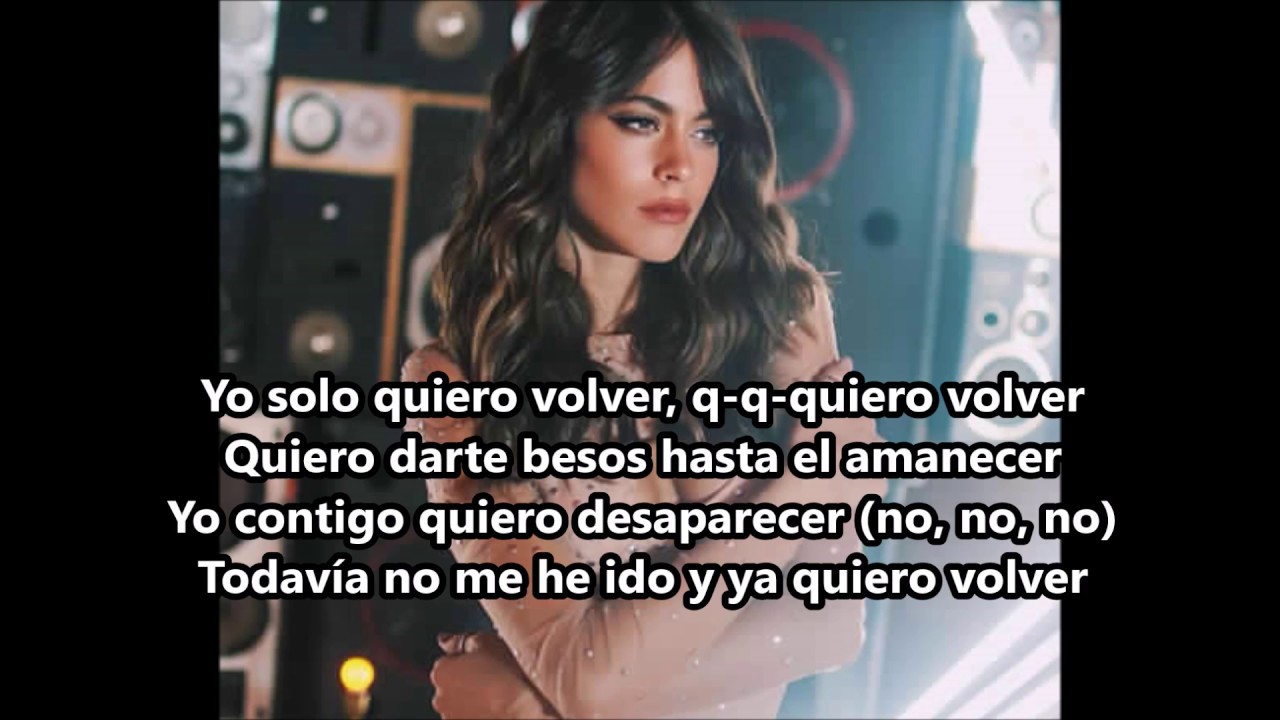Sebastian Yatra & Tini - Quiero Volver Letra - YouTube