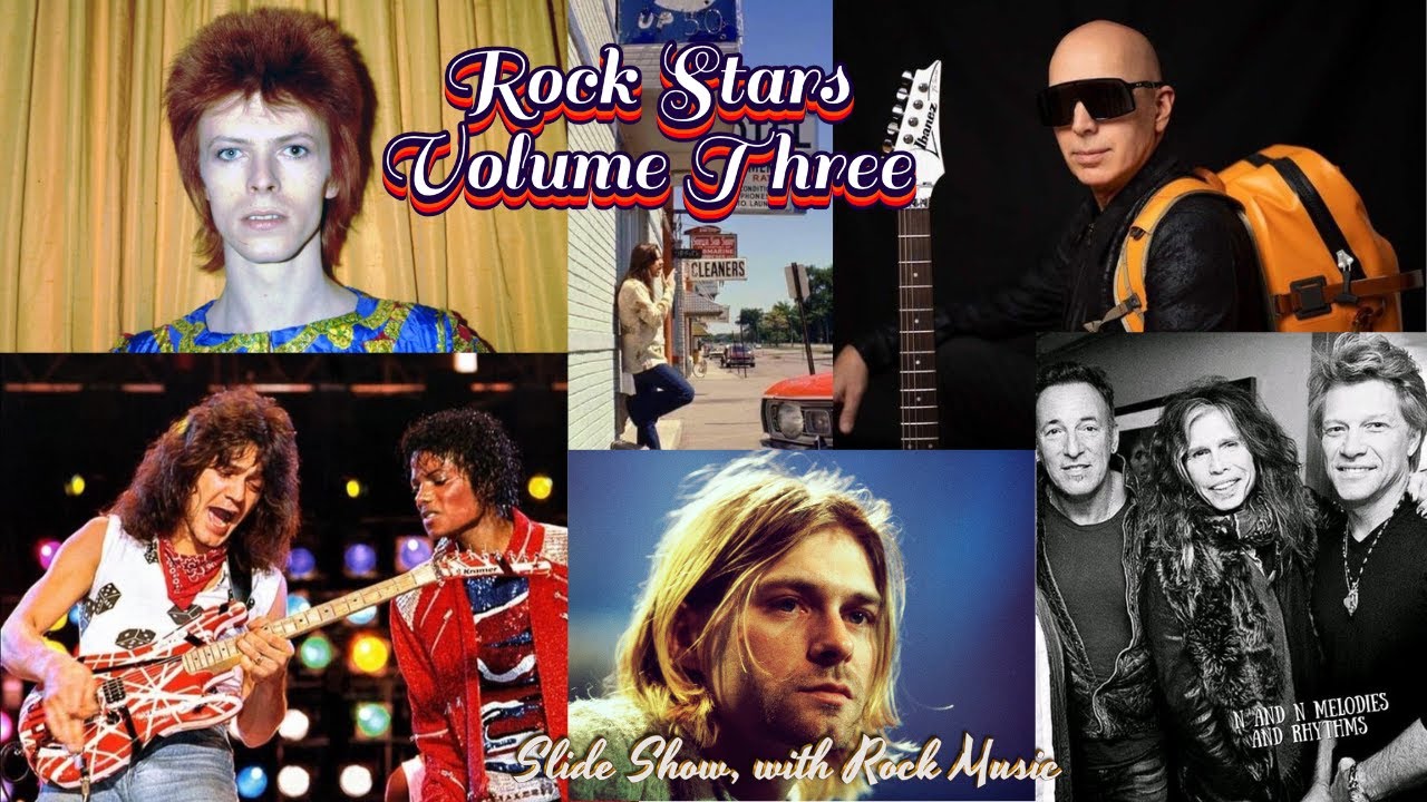 Rock Stars, Volume 3: A Slideshow with Rock Music - YouTube