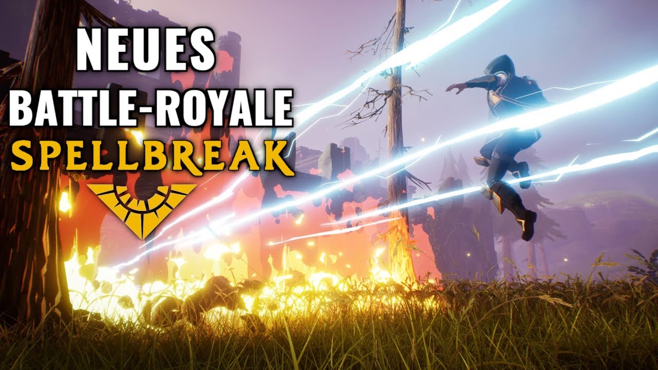 🔴 Ein Battle Royale Spiel mit MAGIE! - Spellbreak - YouTube