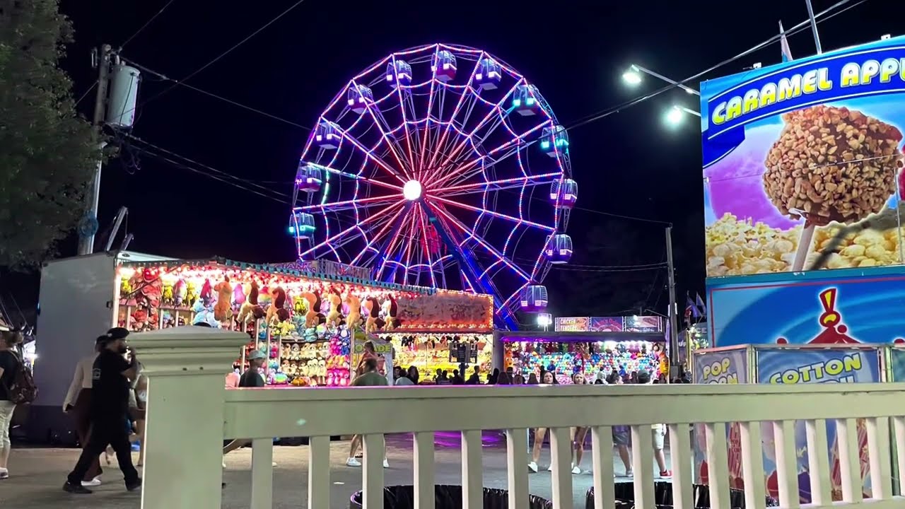 Marshfield Fair 2023 Open night and The Derby - YouTube