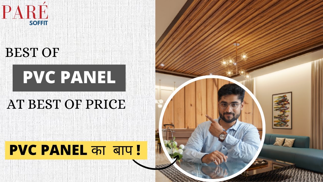 Pare Soffit PVC Ceiling | Wooden False Ceiling Design & Price | PVC ...