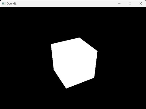 OpenGL Cube - YouTube