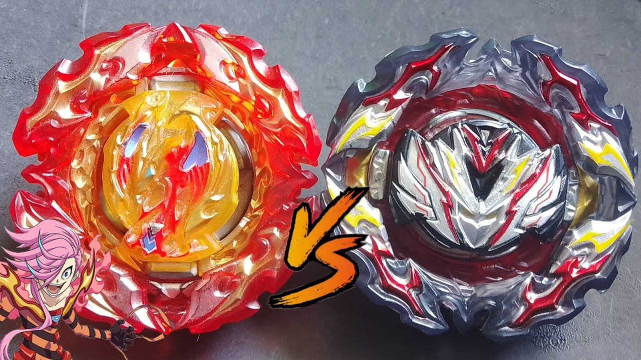 Prominence Phoenix Vs Prominence Valkyrie | Beyblade burst DB Battle ...