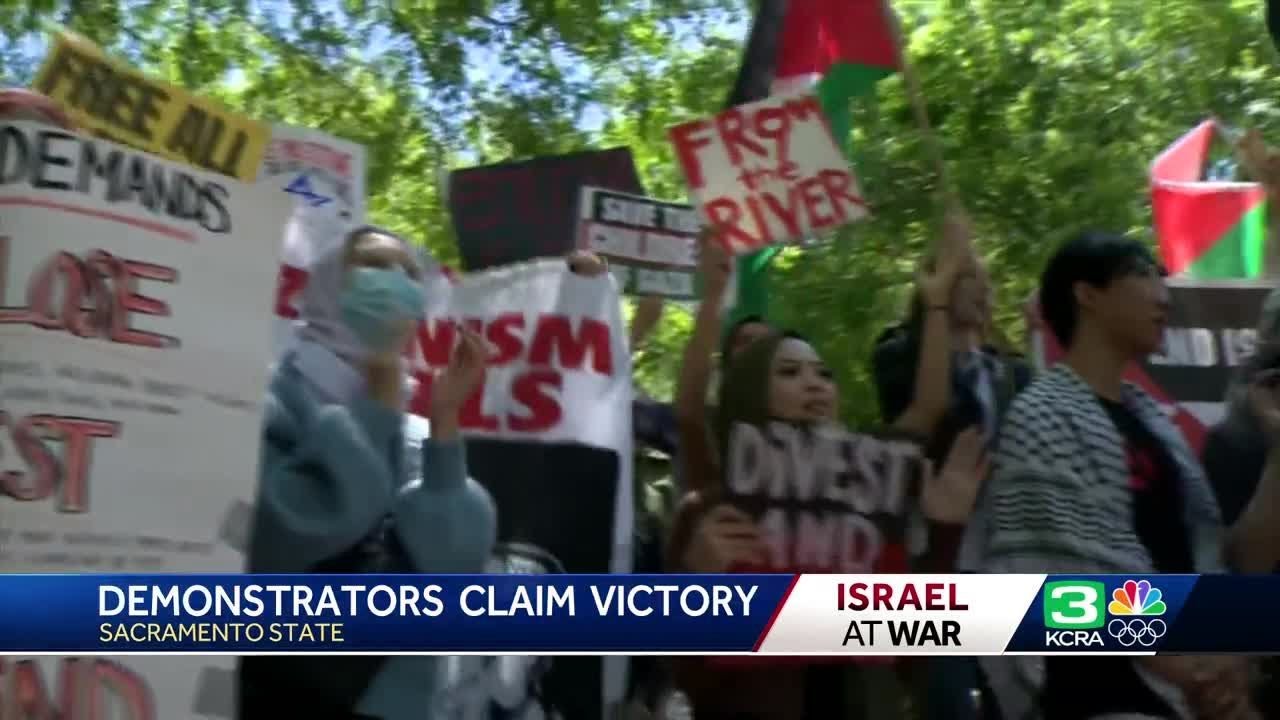 Sac State updates 'genocide' policies amid pro-Palestinian encampment ...