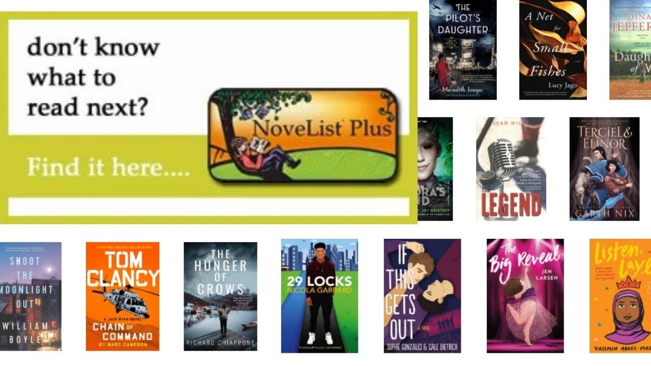 Novelist Plus - Book Recommendations & Reader's Advisory - YouTube