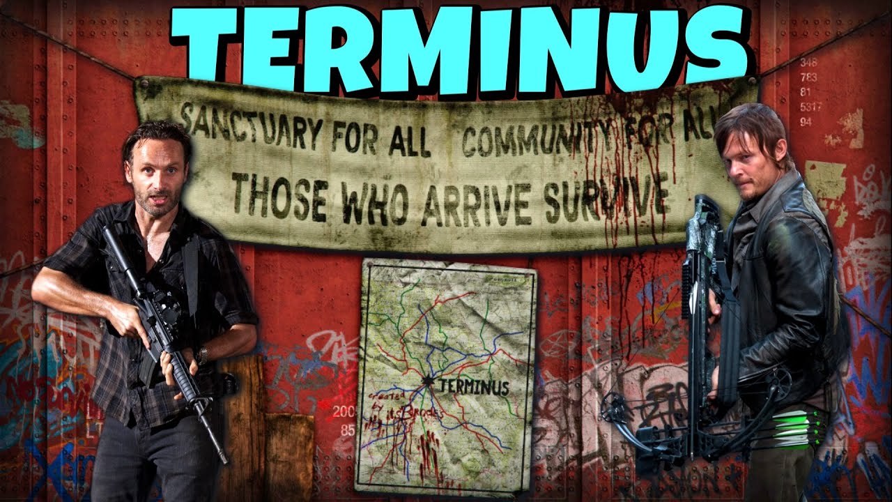 TERMINUS THE WALKING DEAD CUSTOM ZOMBIES MAP | Full Playthrough Round ...