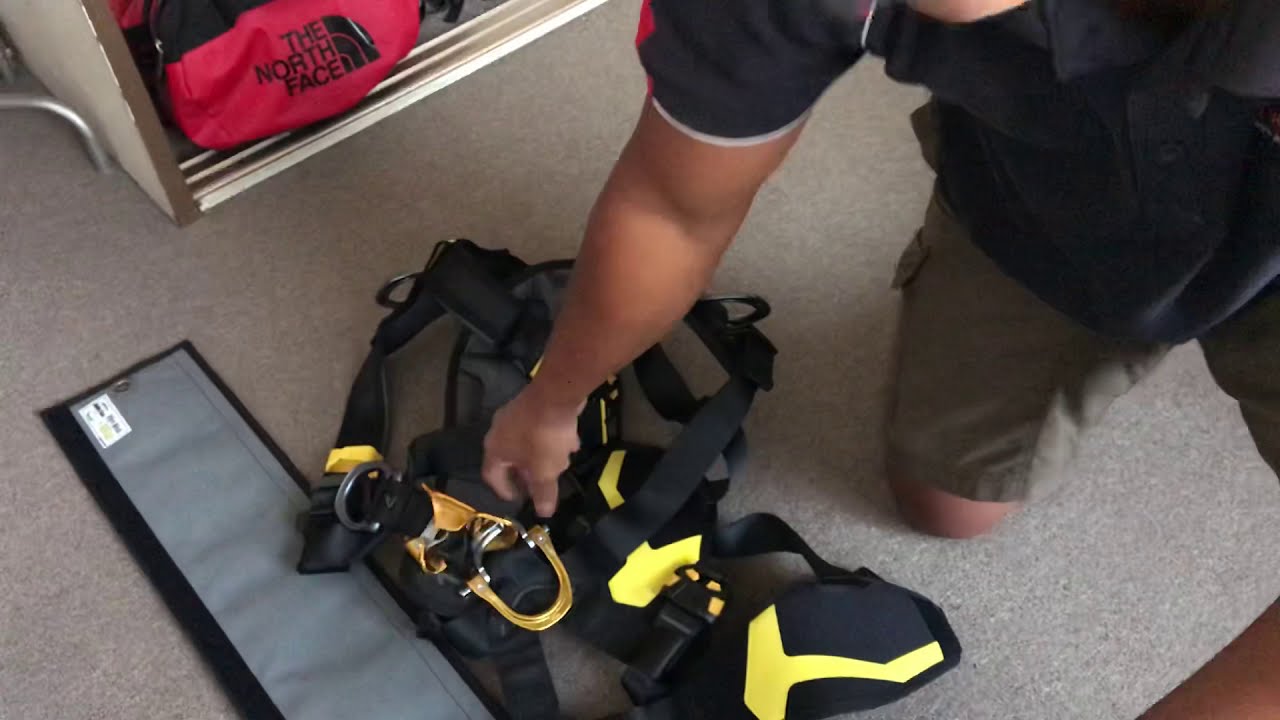 Rope Access Petzl Astro Harness kit - YouTube