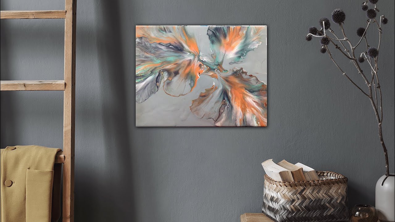 Fluid Art Dutch Pour/ Acrylic Painting Crazy 😂🤣 - YouTube