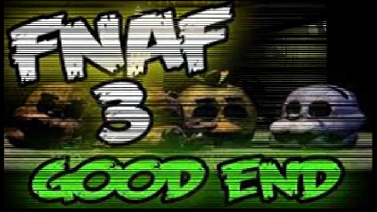 FNAF 3 | Final bueno y malo | Analisis y opinión - YouTube