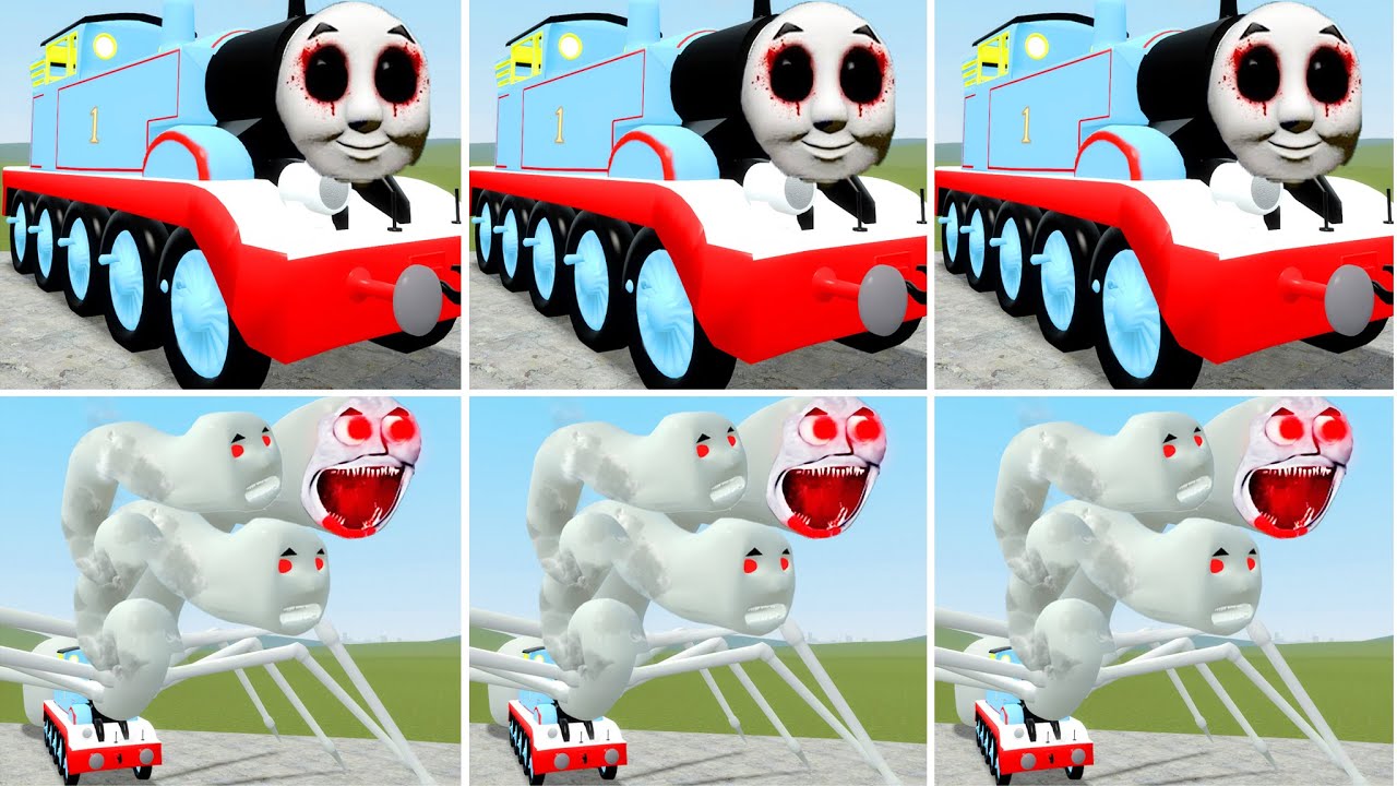 All Cursed Thomas,Cursed Train Eater,Megahorn,Traffic Head Monster in ...